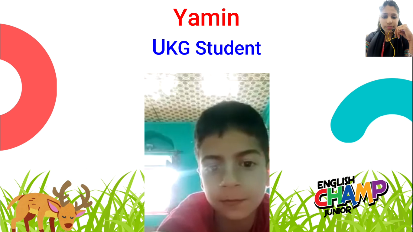 Yamin Iqbal - English Champ Junior